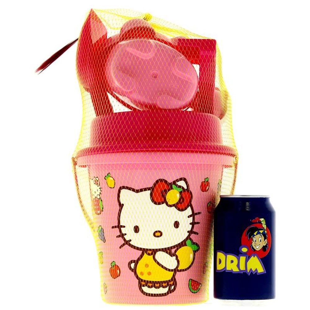 Conjunto de Praia Rosa Hello Kitty - drimjuguetespt