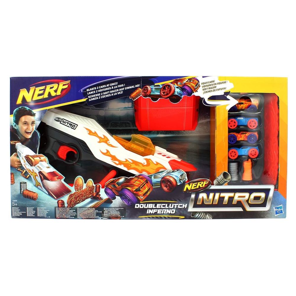 Nerf Nitro Doubleclutch Inferno - drimjuguetesfr