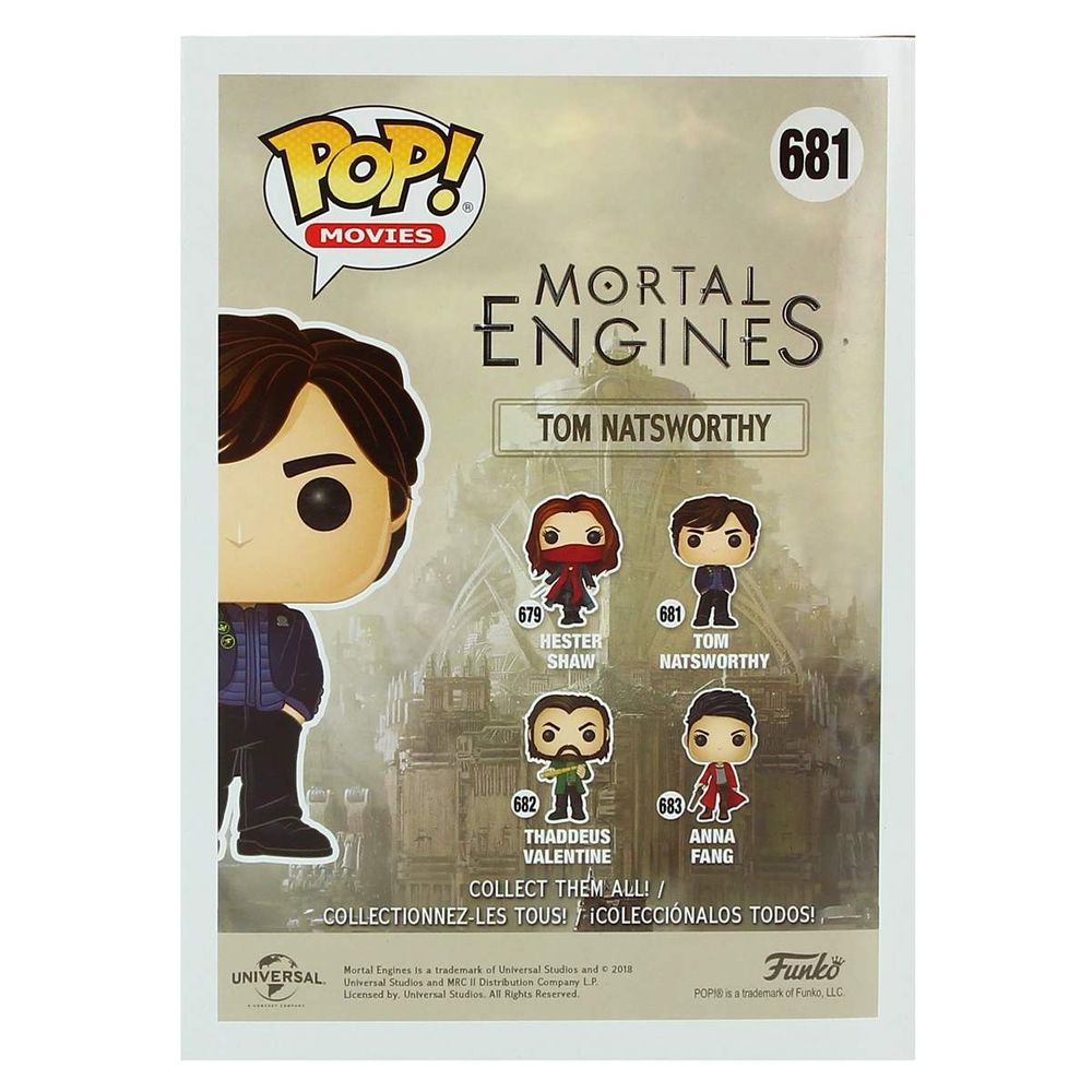 Funko Pop tom Natsworthy Mortal Engines - drimjuguetespt