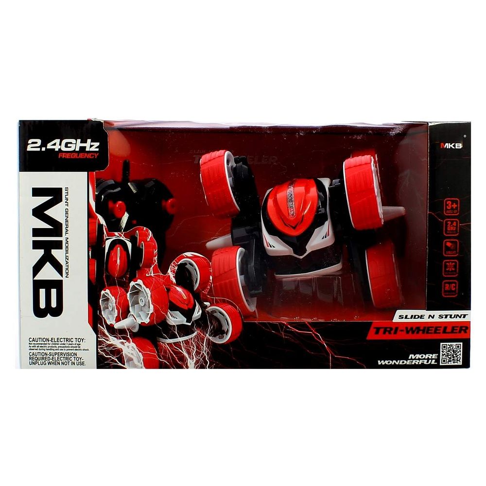 Tri-Wheeler carro acrobático R / C - drimjuguetespt