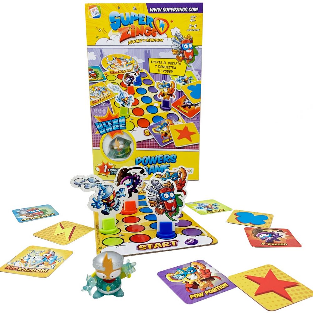 Superzings Kid Kazoom Powers Board Game - drimjuguetespt
