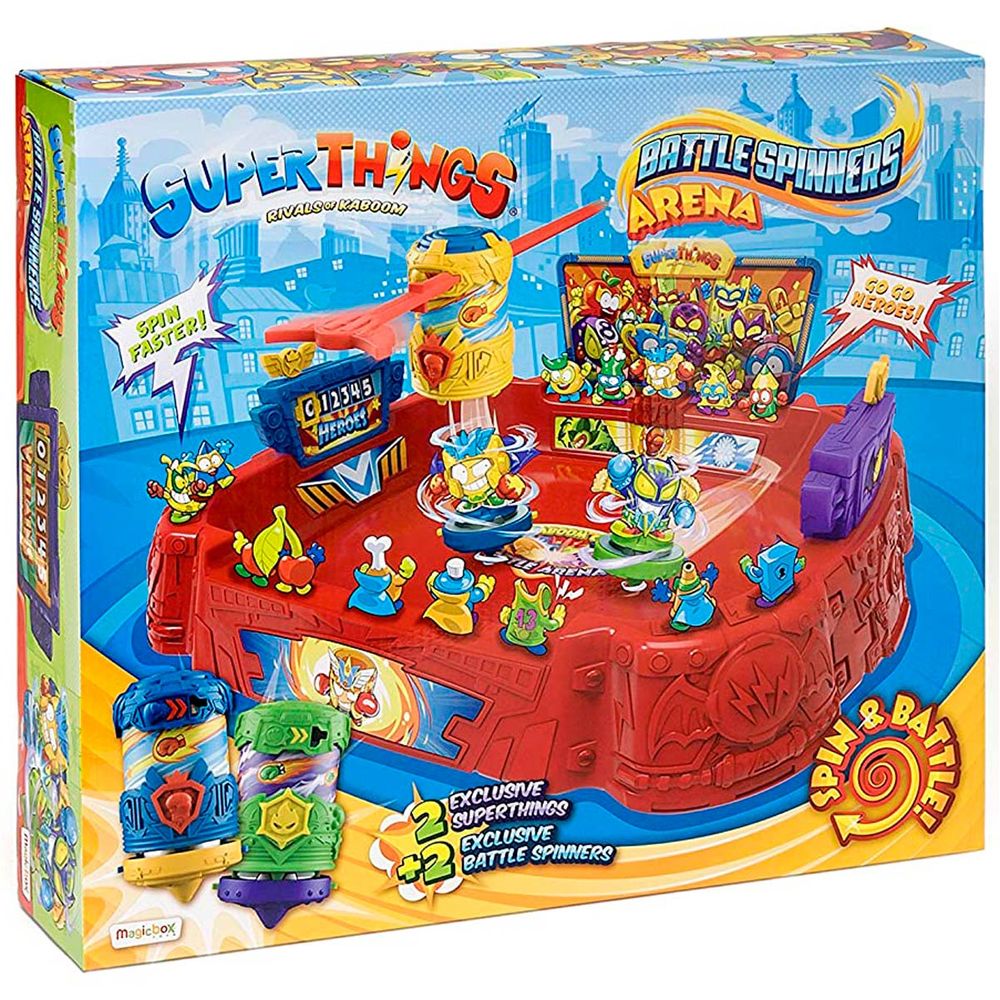 Superthings Power Machines Battle Spinner Arena - drimjuguetesfr