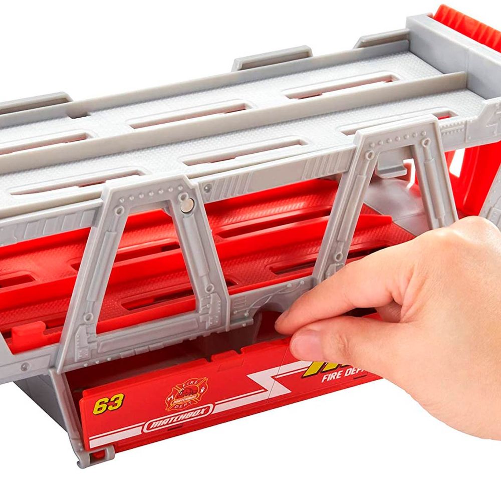 Matchbox Camión Bomberos Rescate Fuego - drimjuguetesfr