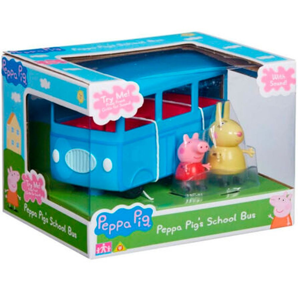 Peppa Pig School Bus - drimjuguetespt